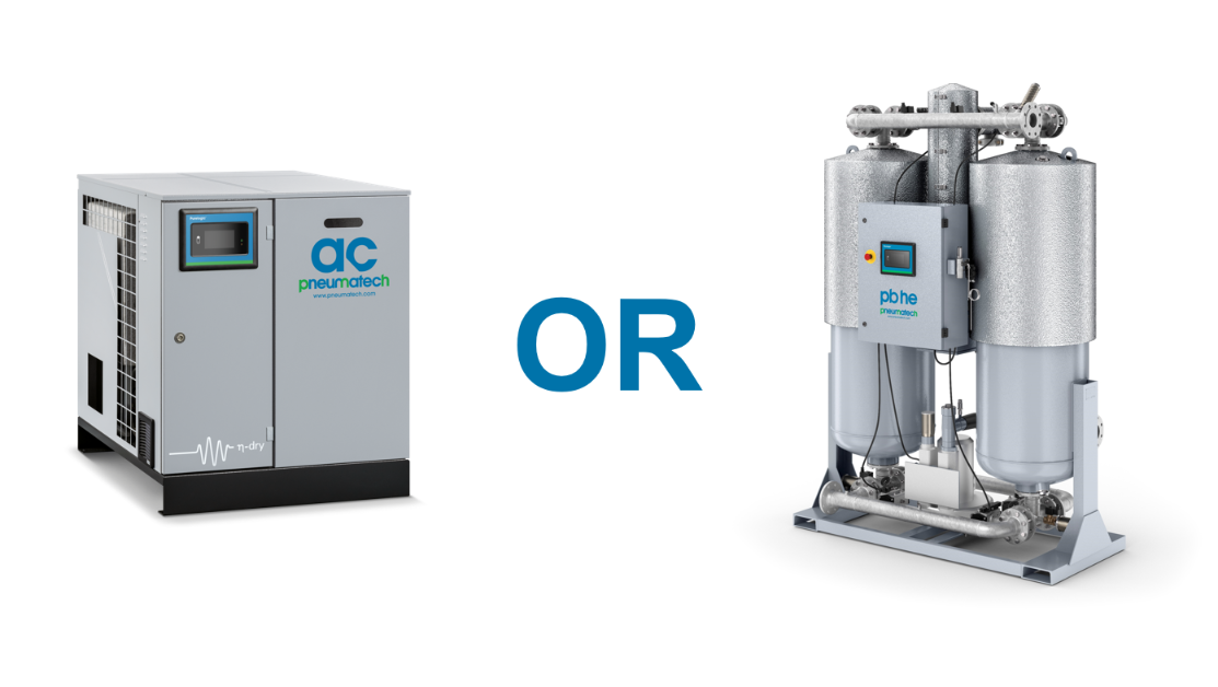 Selecting the right compressed air dryer - Pneumatech